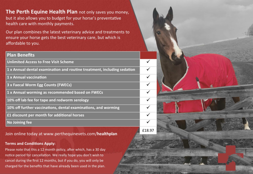 Join our Health Plan – Perth Equine Vets